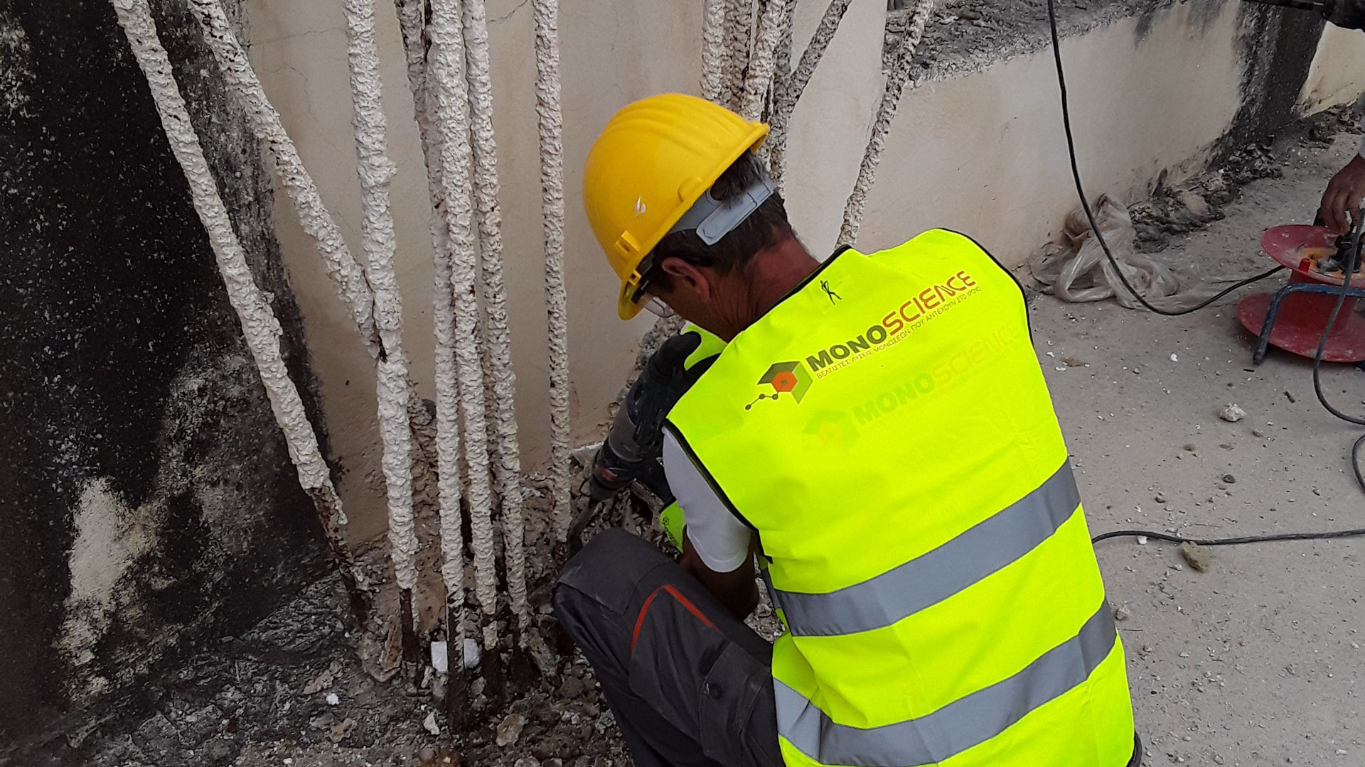 Eπισκευή σκυροδέματος - MONOSCIENCE